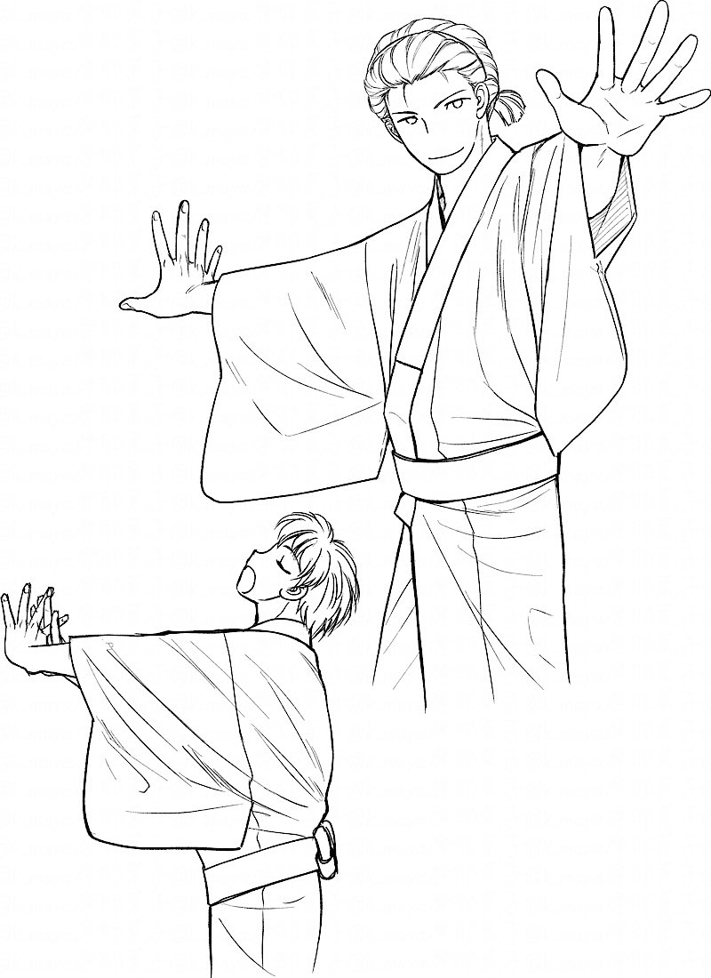 「フキダシには白フチはつけたくないけど、テキストにはフチがないと読みにくい、という時はテキストのみに白フチをつけることもで」摩耶薫子@C106（日）南2「b」16bの漫画