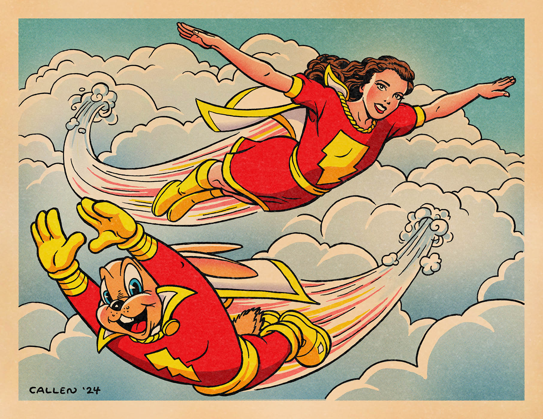 Mary Marvel And Captain