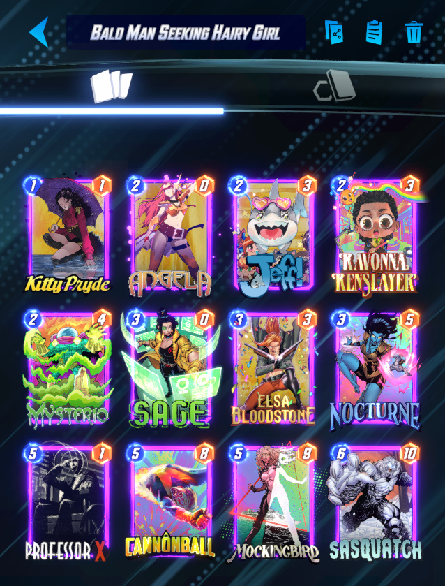 It's Sunday - you know what that means! KMBest @MARVELSNAP Top Decks ...