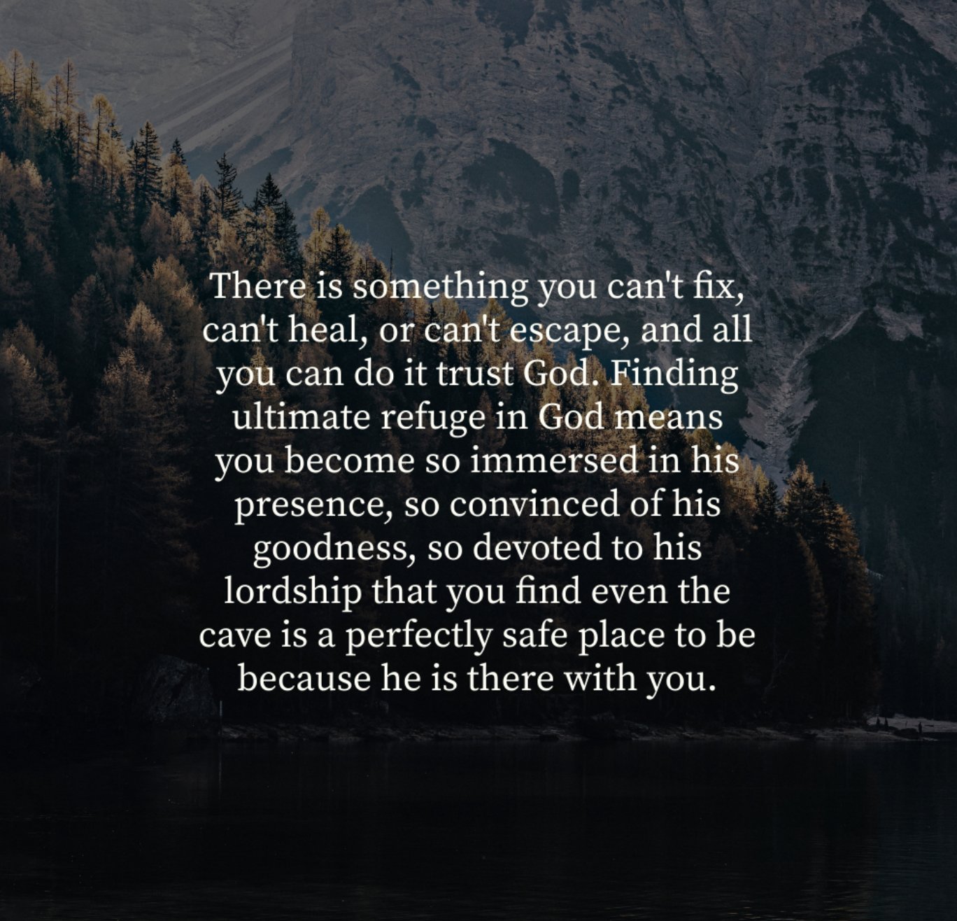 Safe Refuge Quotes Egw Inspirational Quotes | He Alone Is My Refuge,