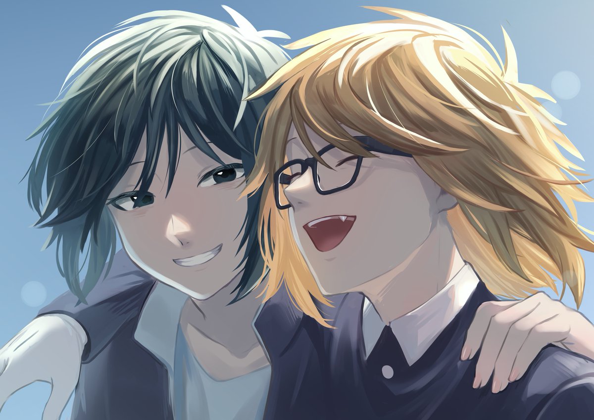 「#ranfren #satoran 」|NiLのイラスト