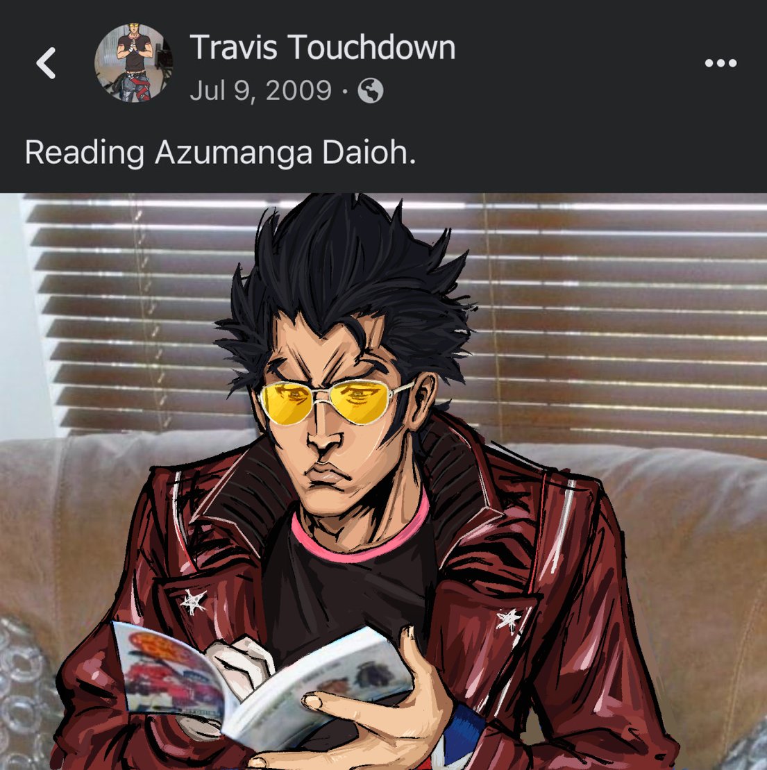Travis Touchdown Memes Travis Touchdown MOE~ On Make A GIF