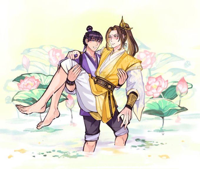 「male focus princess carry」 illustration images(Latest)