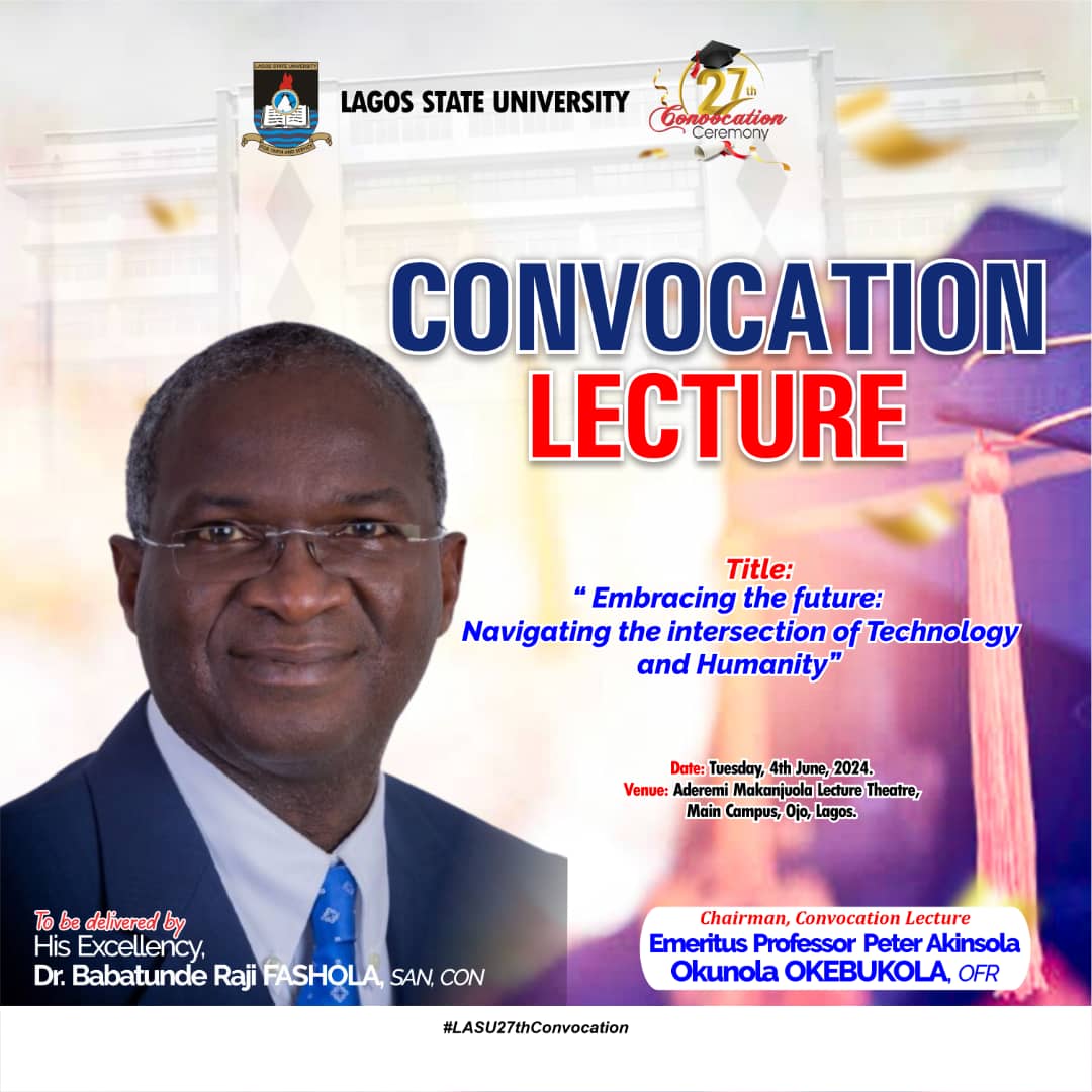 The 27th Convocation Ceremony lecture to be delivered by former ...