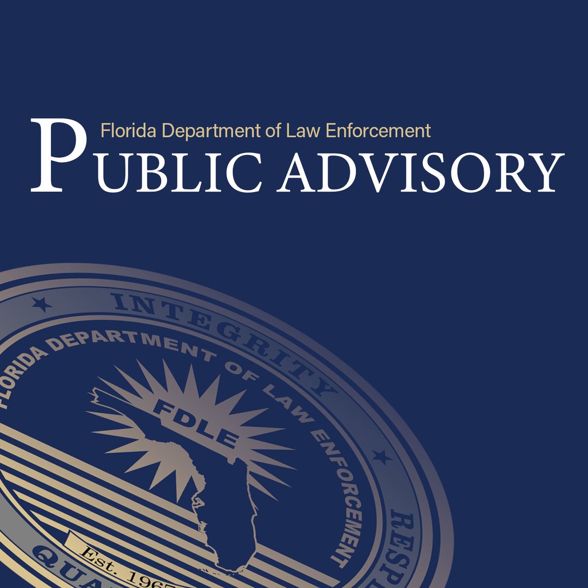 Fdle Logo FDLE On X: "#YourFDLE Fort Myers And The Region 6 Domestic