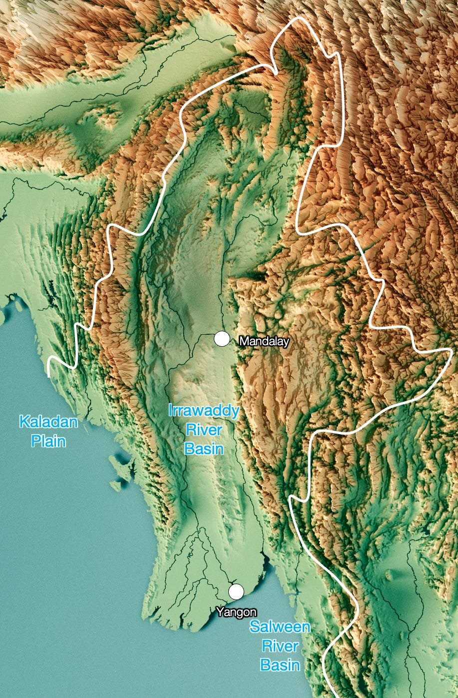 Irrawaddy River Map Nathan Ruser On X: "Yesterday, PDF Troops In Burma