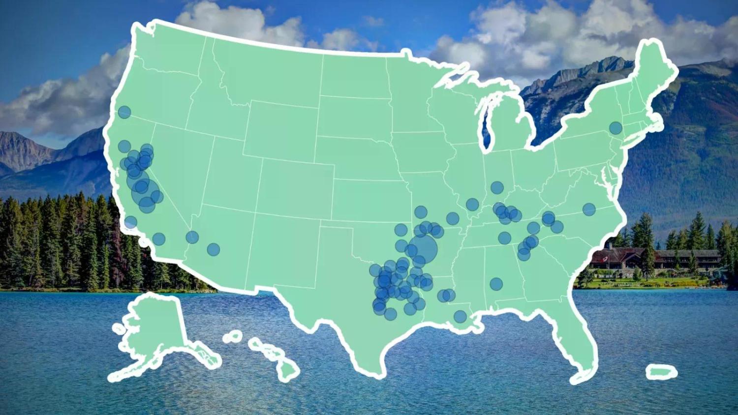 Map Of Major Bodies Of Water In Us North America: PHYSICAL GEOGRAPHY