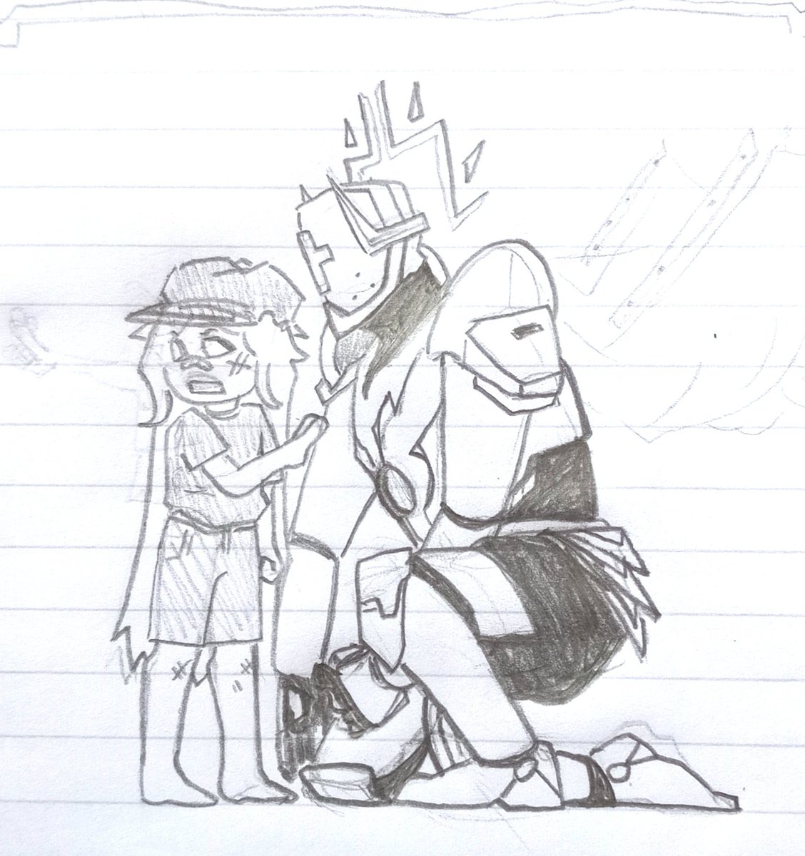 「Finished my exam early to draw this! New comic tonight btw ^」Alloy🎭🦋の漫画