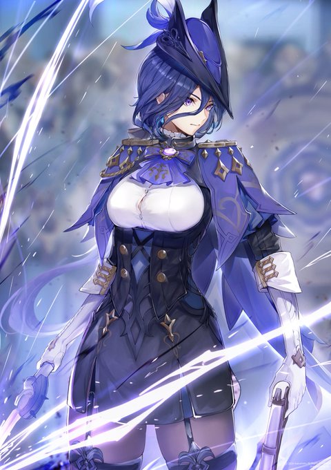 「クロリンデ原神 女の子」の画像イラストファンアート古い順