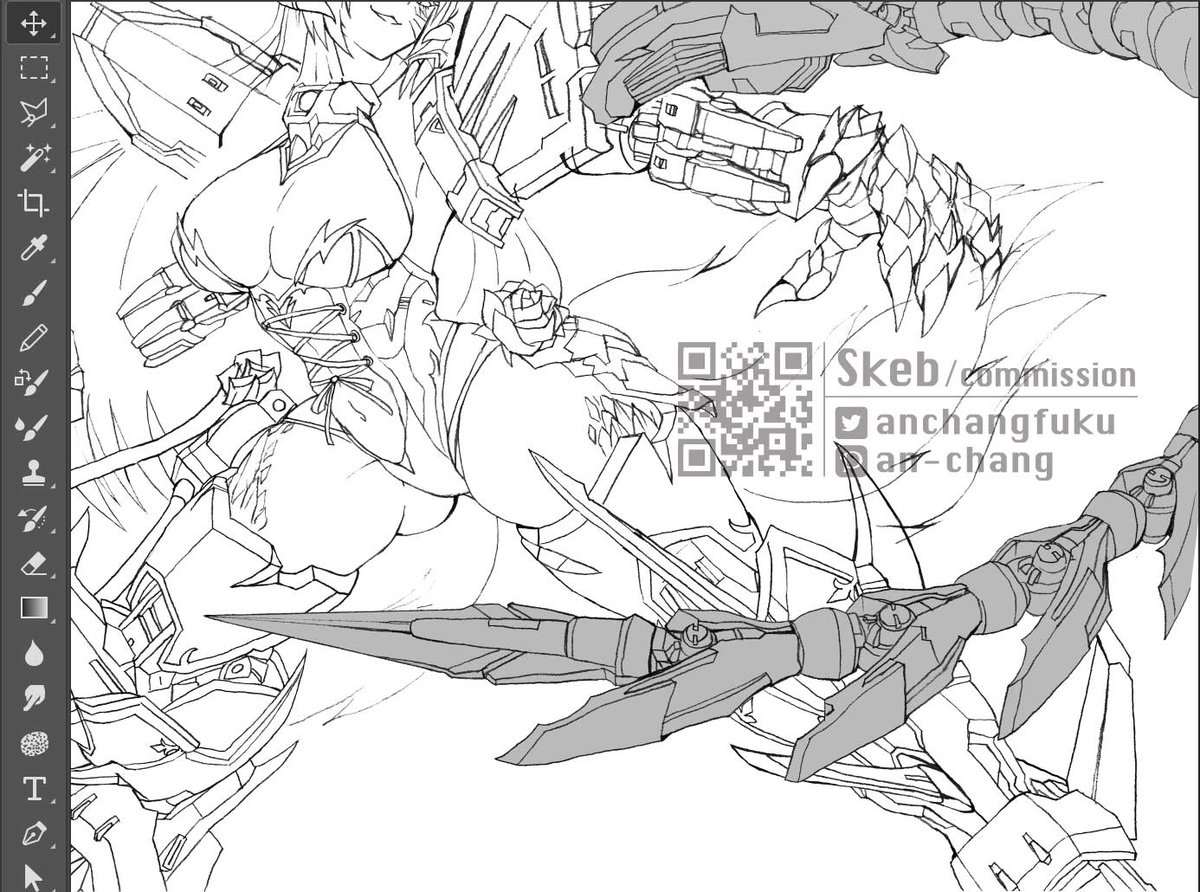 「Skeb No.53 WIP 」an-chang@Skeb(Commission)の漫画