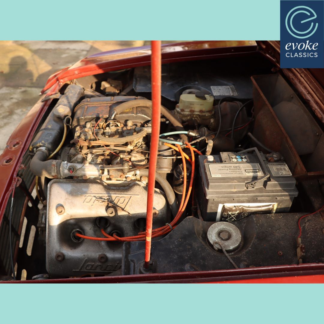 Lancia Fulvia V4 Engine LANCIA FULVIA COUPE RALLY HF 1.3 TARGA ORO For