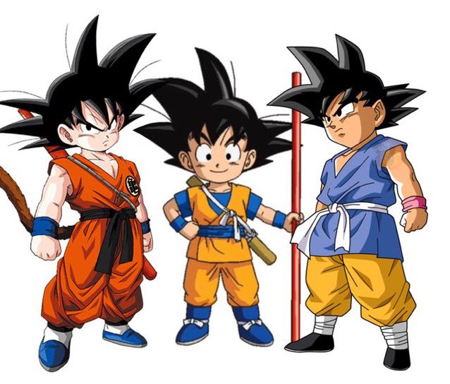 Kid Goku And Kid Goten