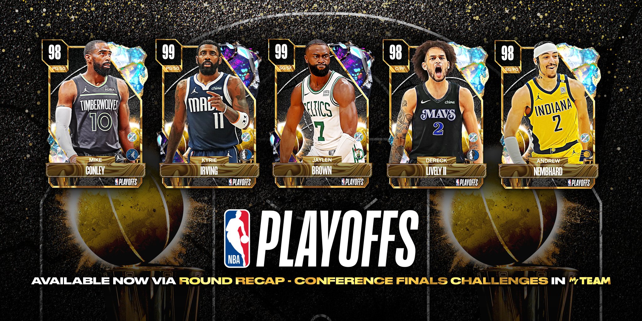 NBA 2K MyTEAM on X: Tip-off the NBA Playoff Moments TODAY with