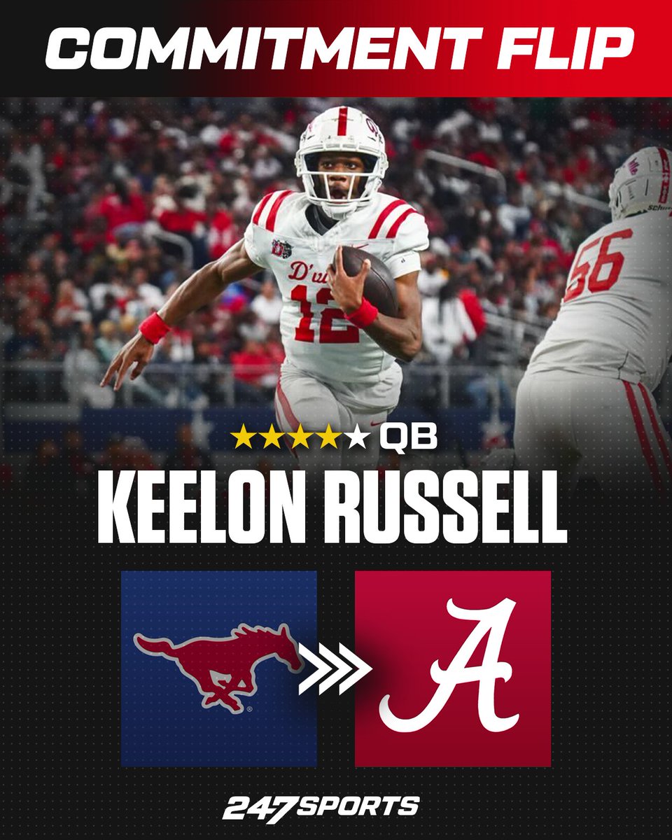 Top247 Qb Keelon Russell Flips To Alabama Top Qb Keelon Russell Flips