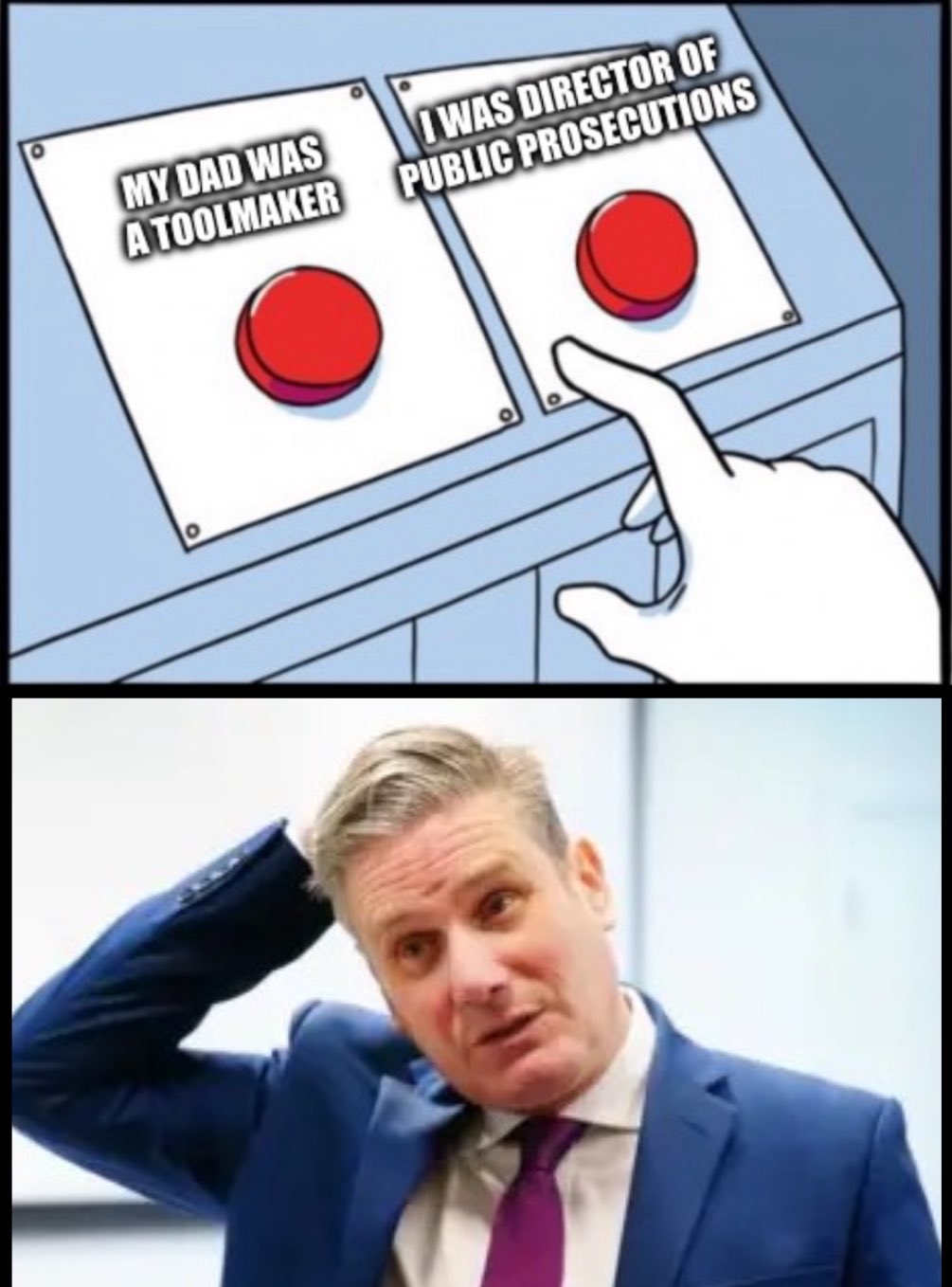 Toolmaker Memes 'Toolmaker TOURETTES!' Keir Starmer SLAMMED Over