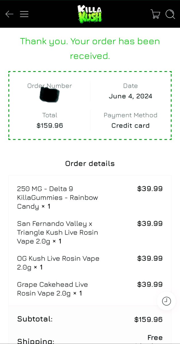 KillaKush 💨 Our renowned Killagummies have the same amount of THC per ...