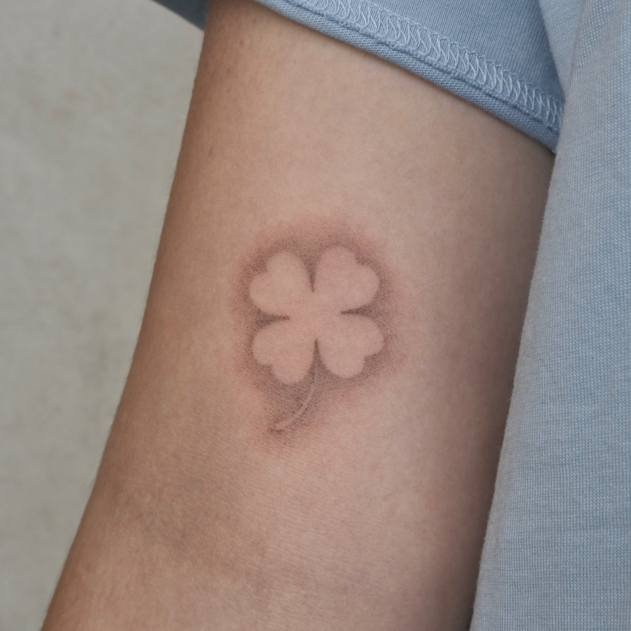 Gothic Clover Tattoos