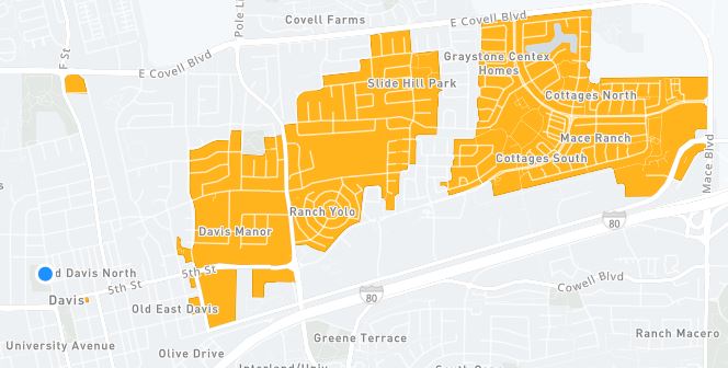 City Of Davis Map Best Trails Near Davis, California | AllTrails