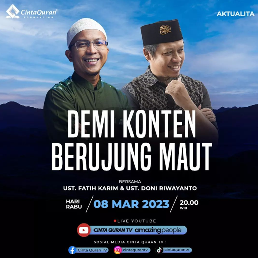 Forum Masyarakat Muslim Yogyakarta (FMMY) ni penyelenggara Aksi kemarin ...