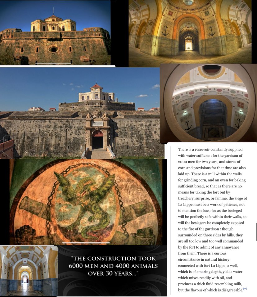 Interesting history about Portuguese fort La Lippe - It had a well of ...