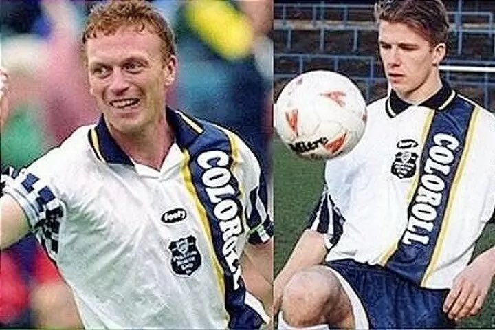 Footballers you didn’t know they played together. The last one will ...