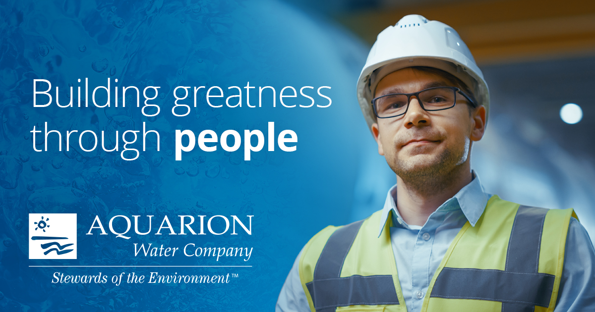 Aquarion Water Company Logo John Walsh Vice President, Operations