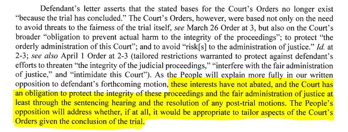 Manhattan D.A. Bragg opposes Trump's motion to lift gag order ...