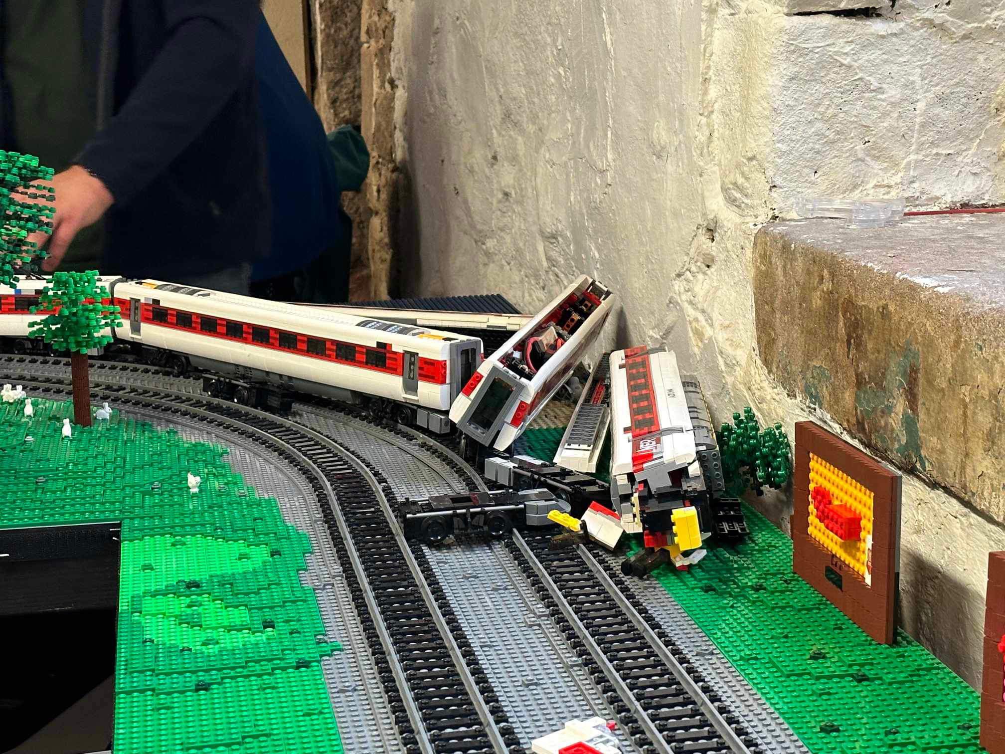Lego Train Crash