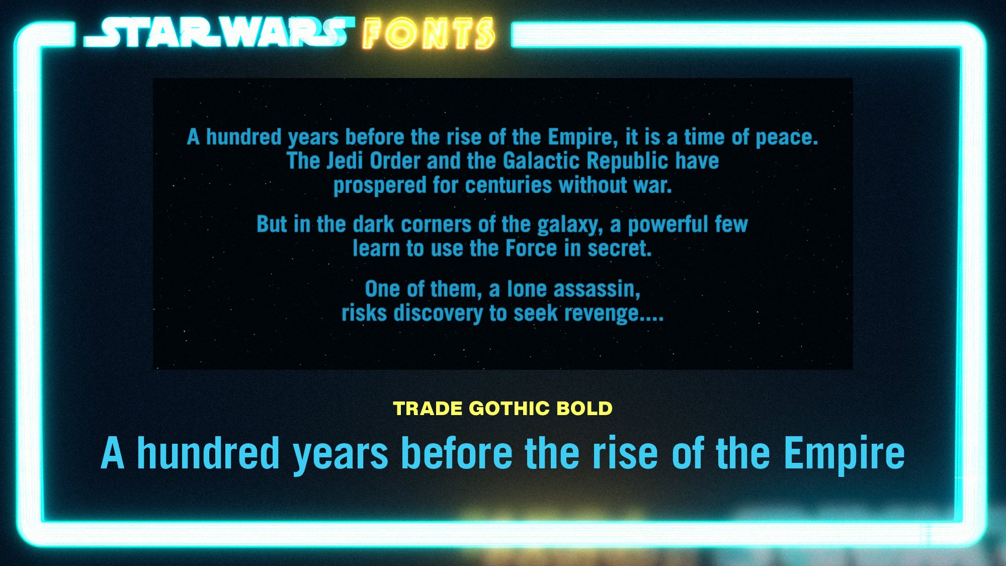 Star Wars Opening Credits Font Juno: New Origins | Star Wars Opening