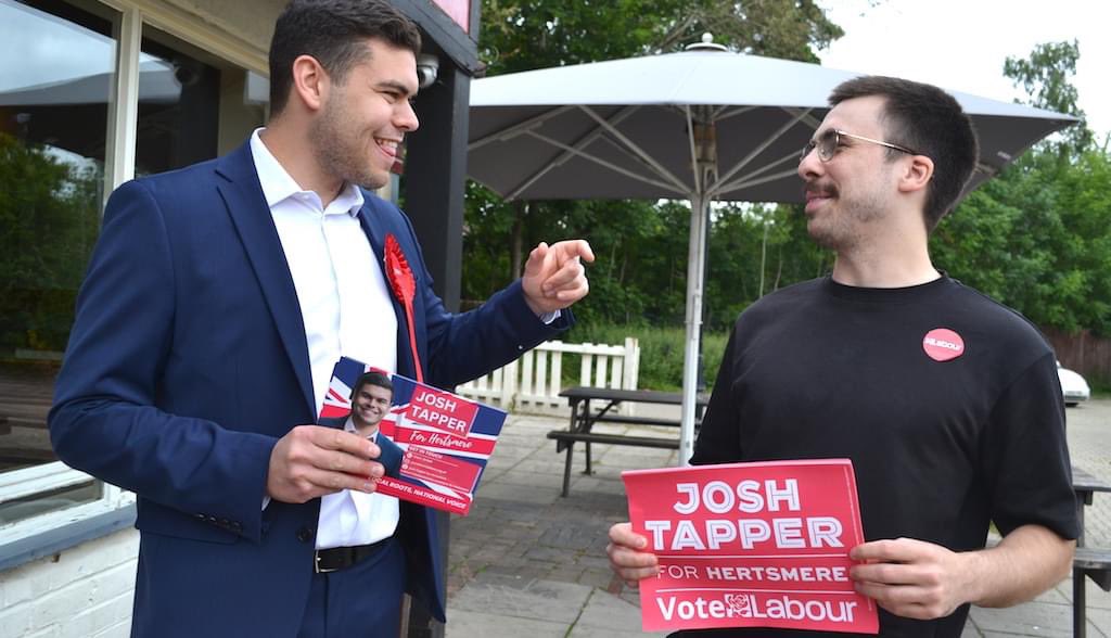 Josh Tapper for Hertsmere