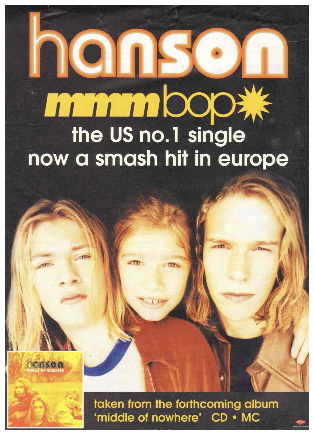 Hanson Mmmbop Hanson Mmmbop Remixes US Promo CD Single (CD5 / 5")