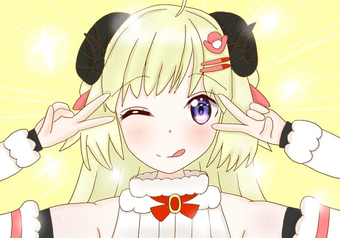 「tsunomaki watame (1st costume) dress」Fan Art(Popular)｜2pages