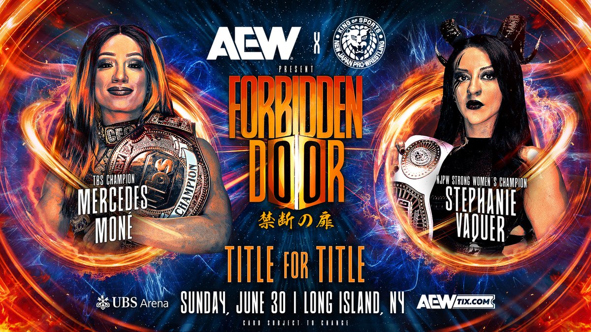 2024 BXWF Predictions - AEW x NJPW Forbidden Door (6/30/24)