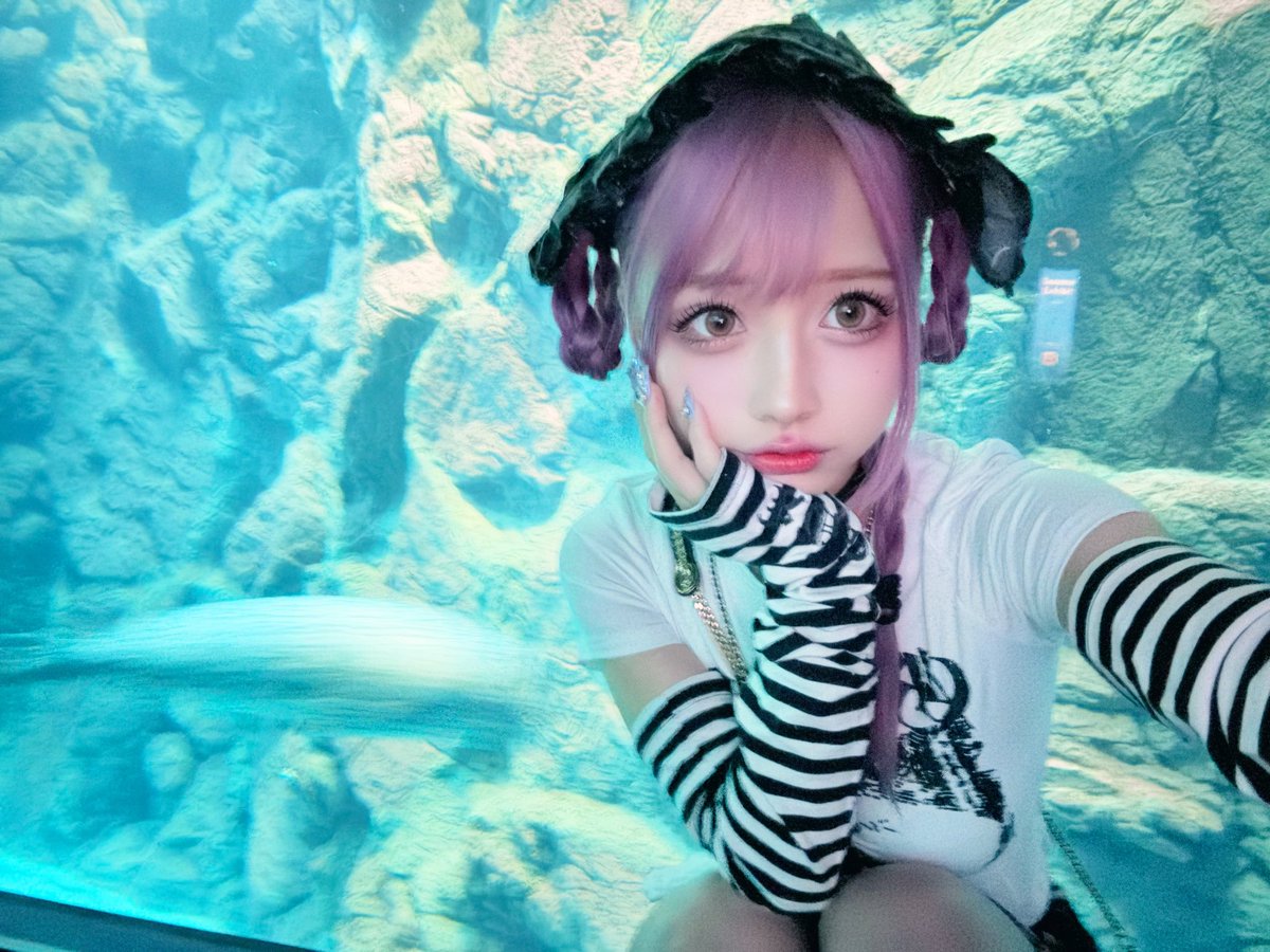 🍒Annie Meow🍒(@Anniemeow01 ):海遊館楽しかった！ クジラでかかったね🐋