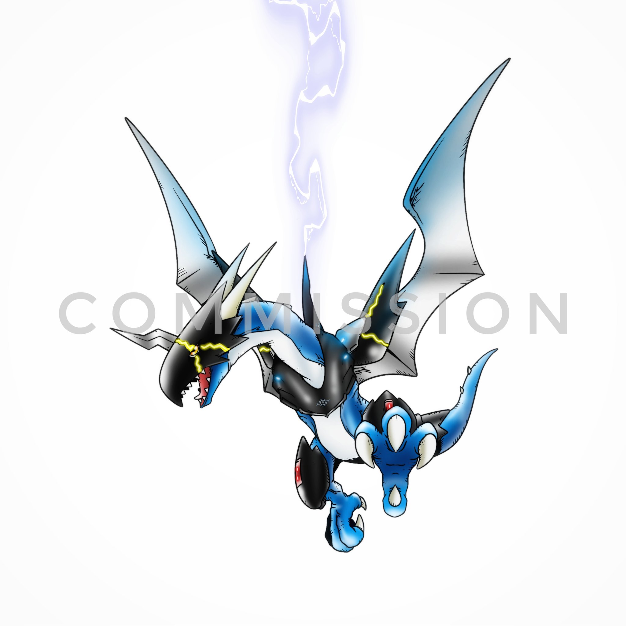 Dracomon Weirdomon On X: "New Commission For @DrakowHellcloud Custom