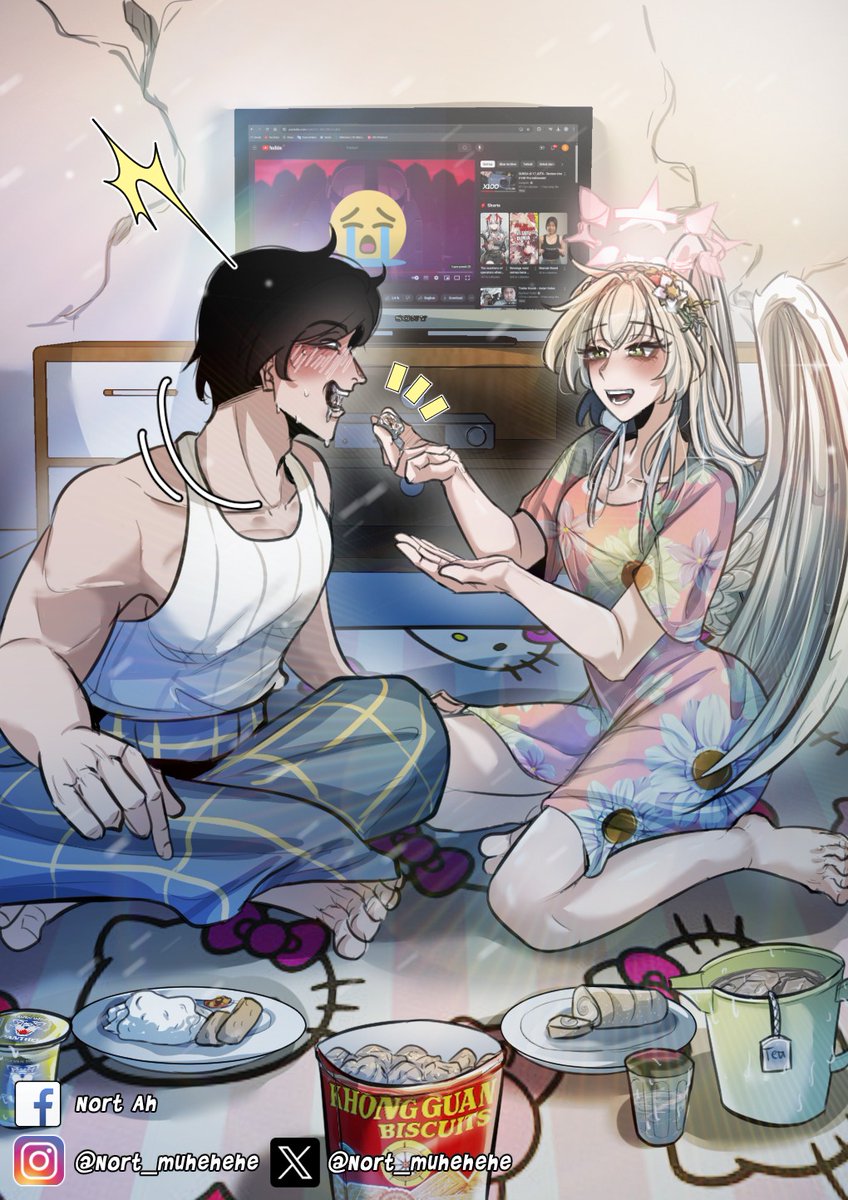 😭😭😭🤌 #kirifujinagisa #bluearchive #fanart