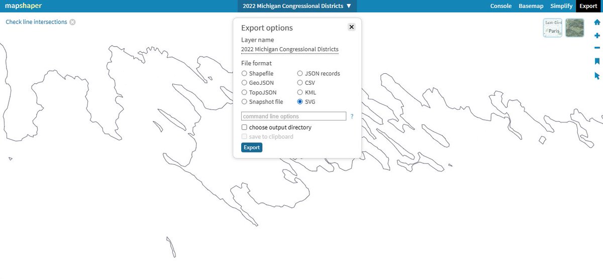 🧵Thread | How to make a simple vector map. Election season is only a ...