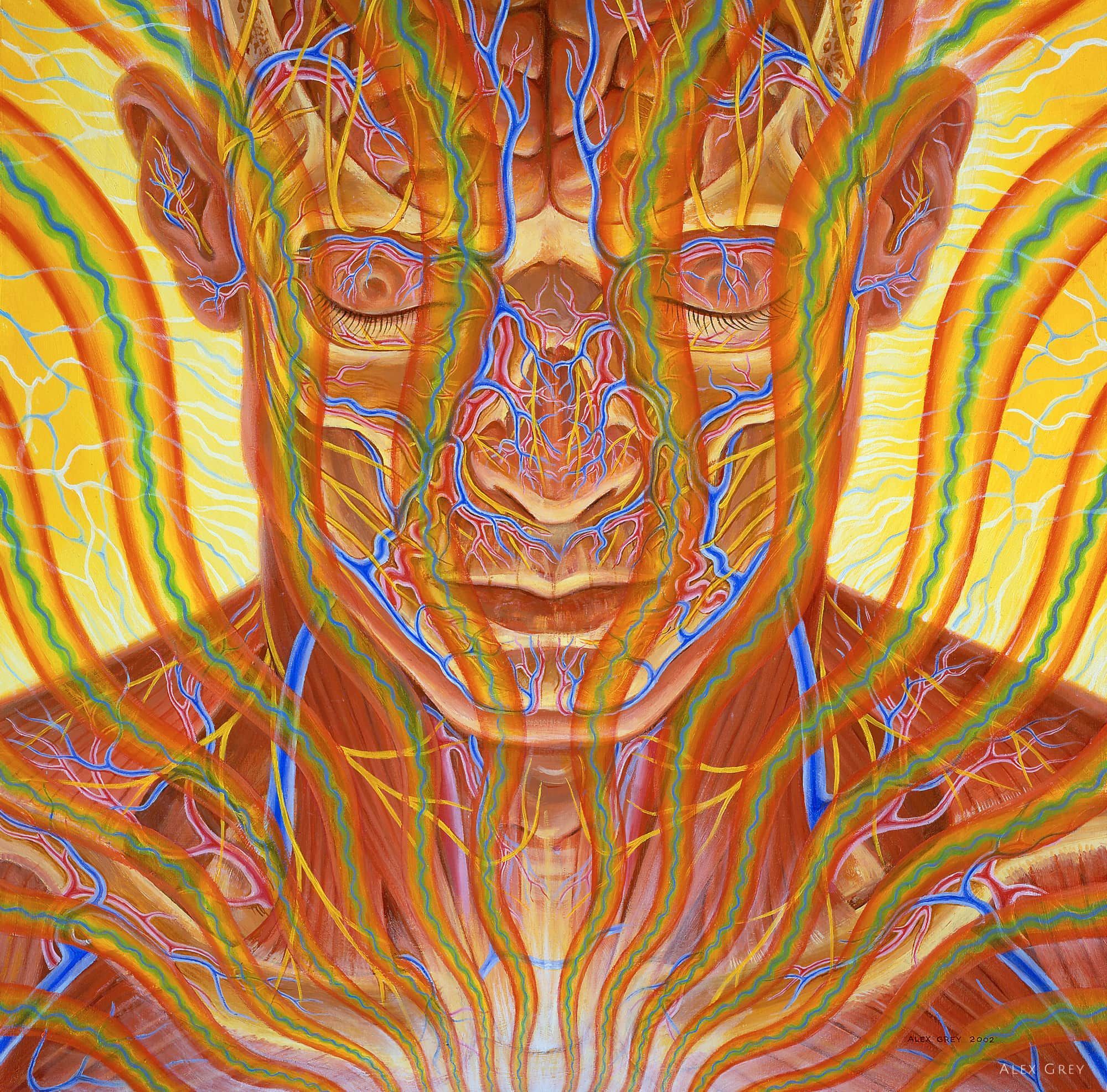 Alex Grey Eye NCCDY Alex Grey Tears Of Joy Psychedelic Art Poster