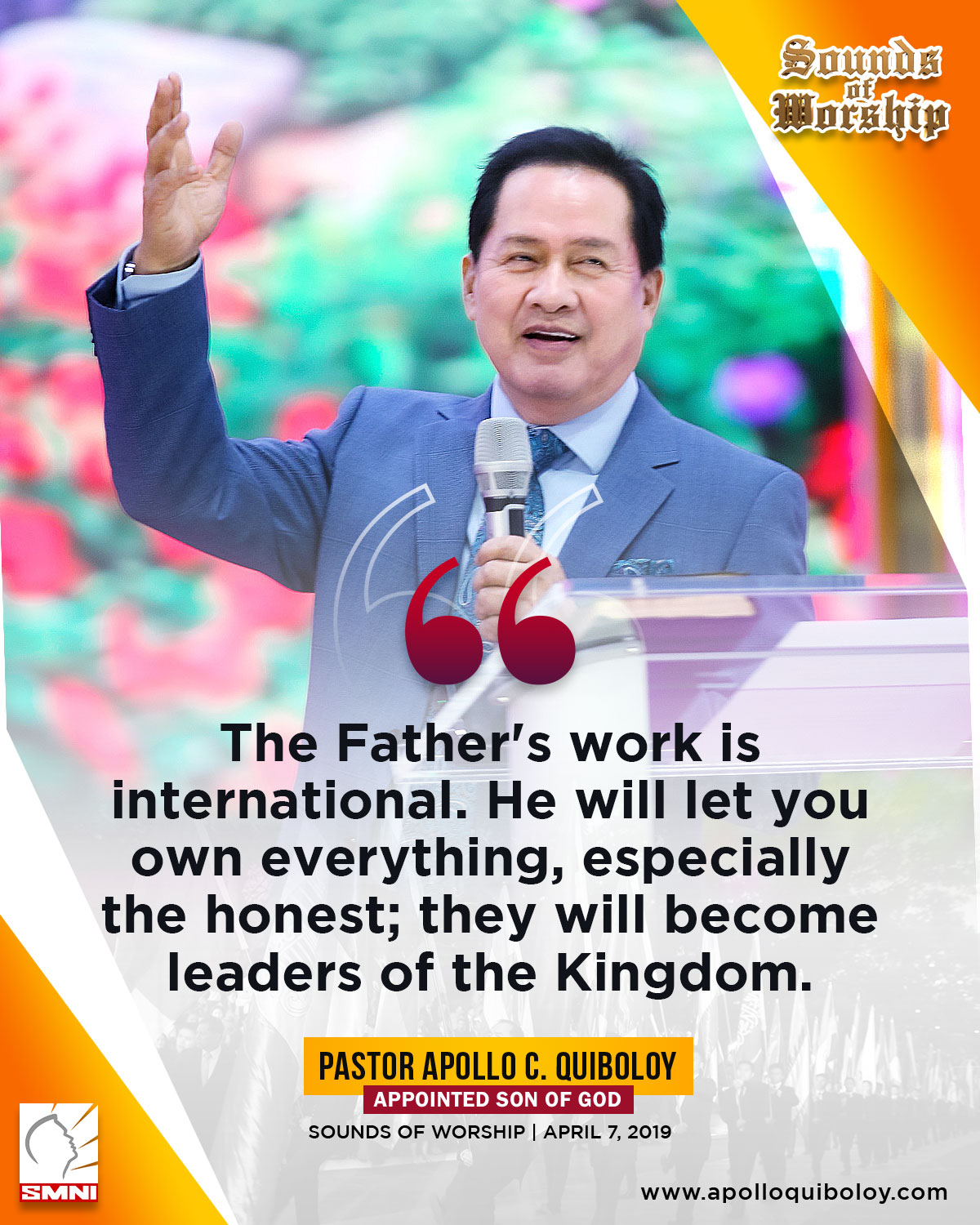 Quiboloy Quotes Pastor Apollo C. Quiboloy On X: "We Have A