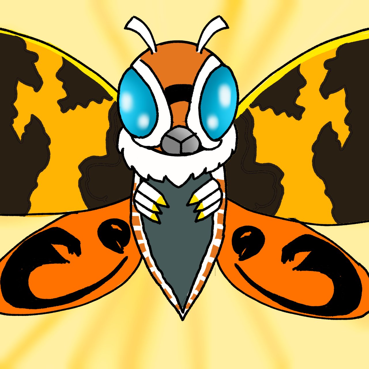 Mothra Drawing