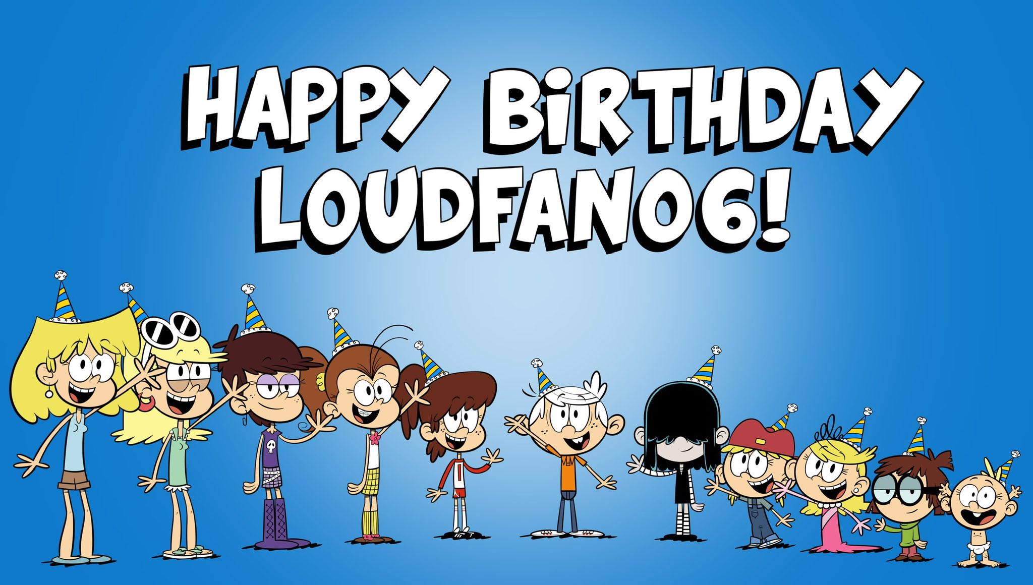 Loud House Characters Birthdays The Loud House Backdrop Banner Party