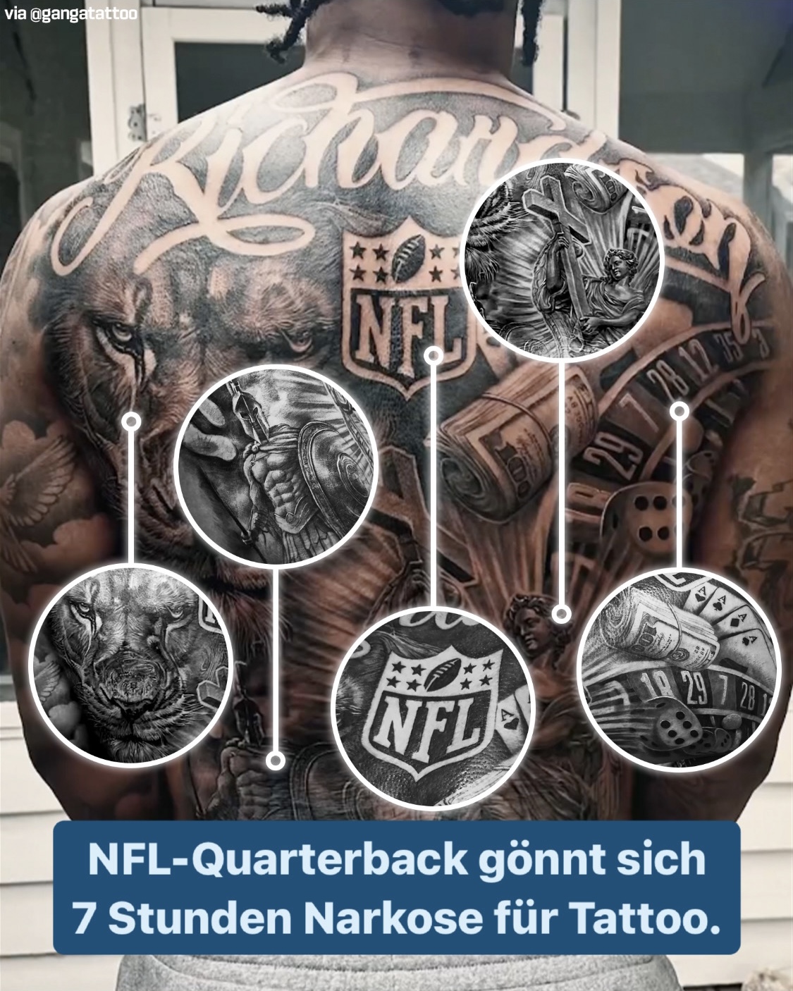 Tattoos Nfl Mike Evans Gets Awesome Tattoo To Commemorate His Move To