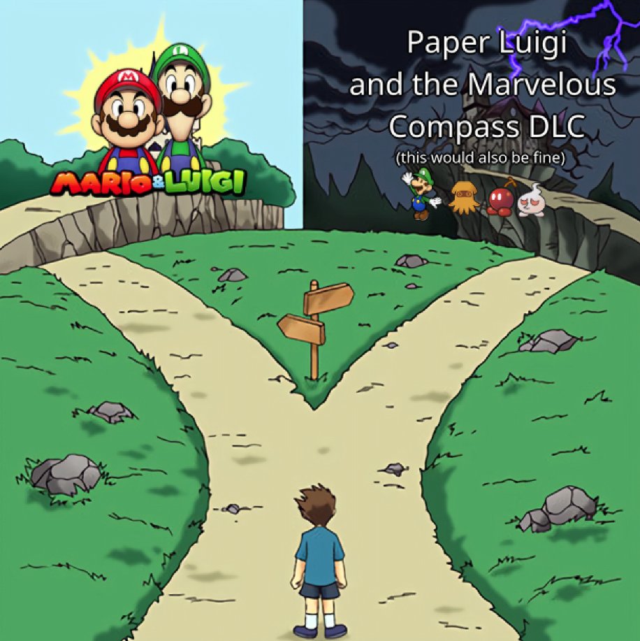Paper Luigi The Marvelous Compass Paper Luigi: The Marvelous Compass