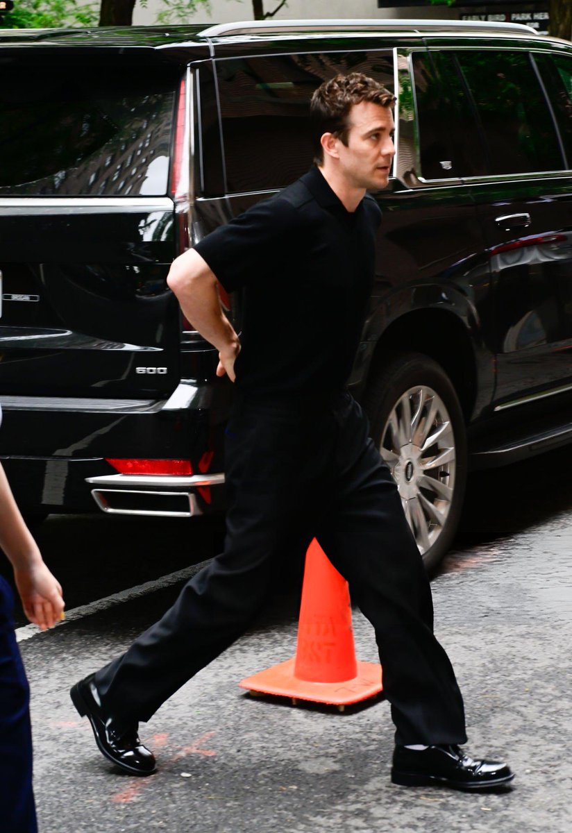 Luke Thompson is seen in midtown on June 06, in New York City. https ...