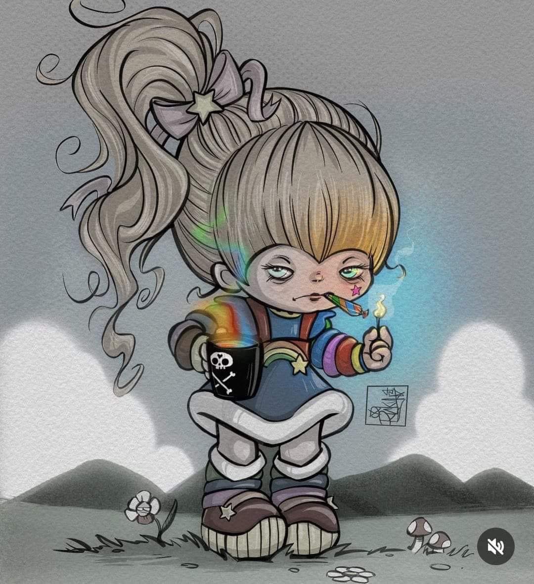 Girl Smoking Weed Tumblr Rainbow Women Smoking Cannabis Images