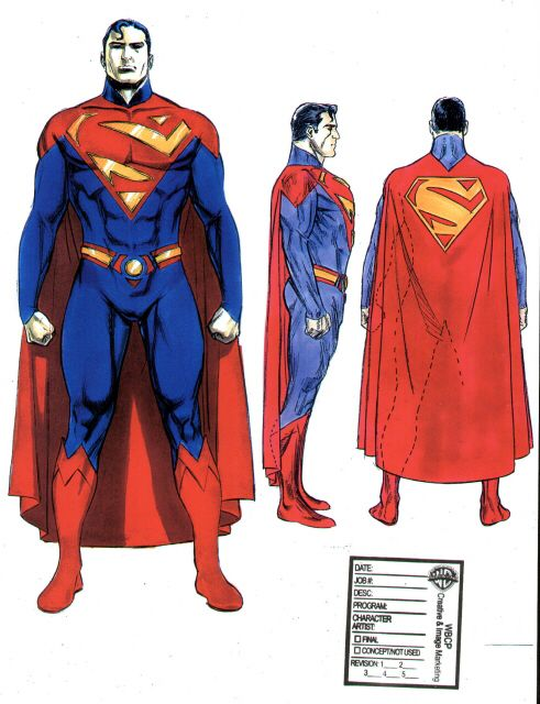 Superman Flyby Concept Art