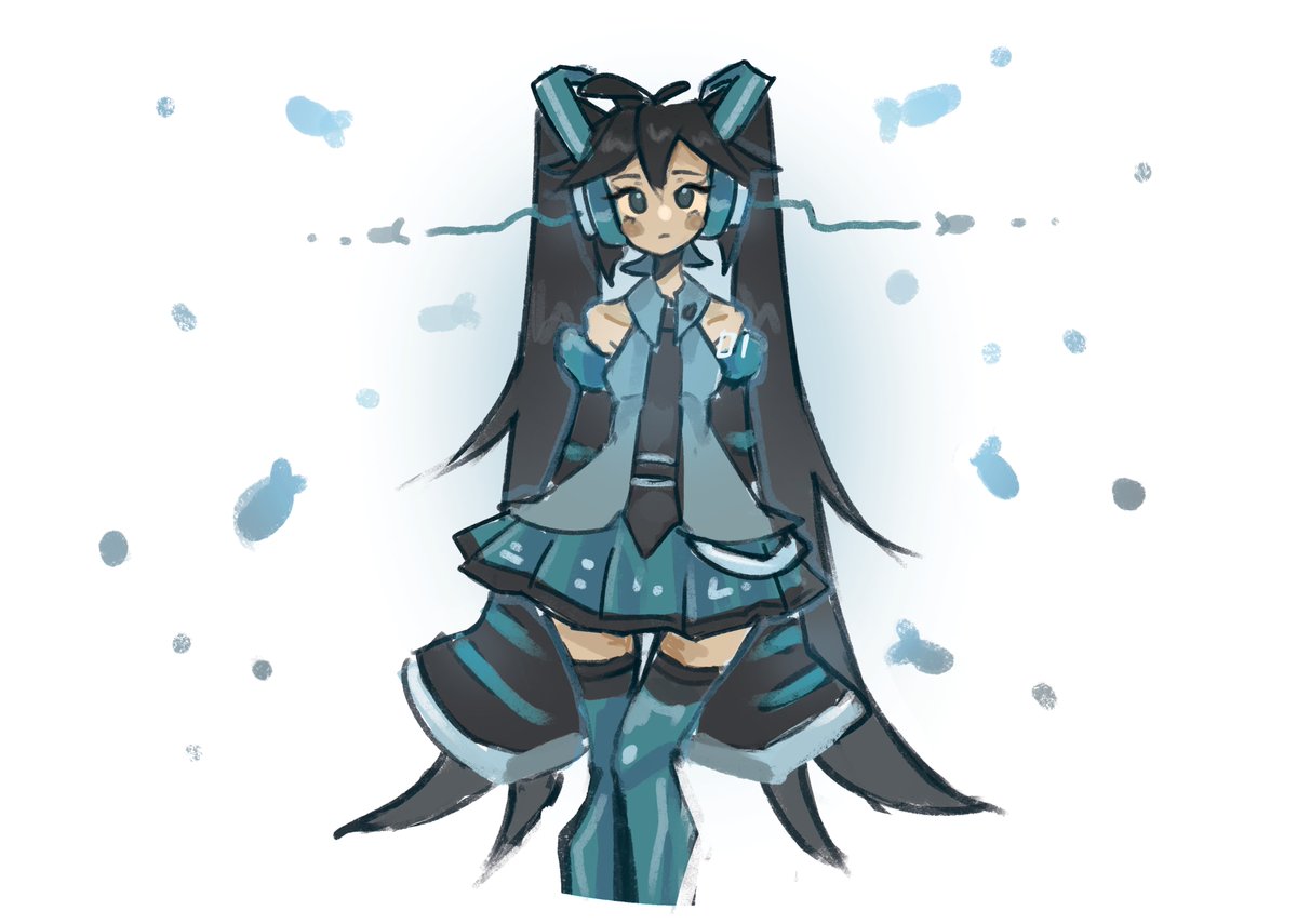 初音ミク 「Hatsune Miku 」|meekieのイラスト