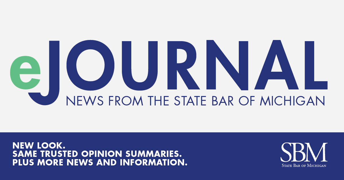 State Bar Of Michigan Logo Seventh Annual Symposium 2025 | SBM