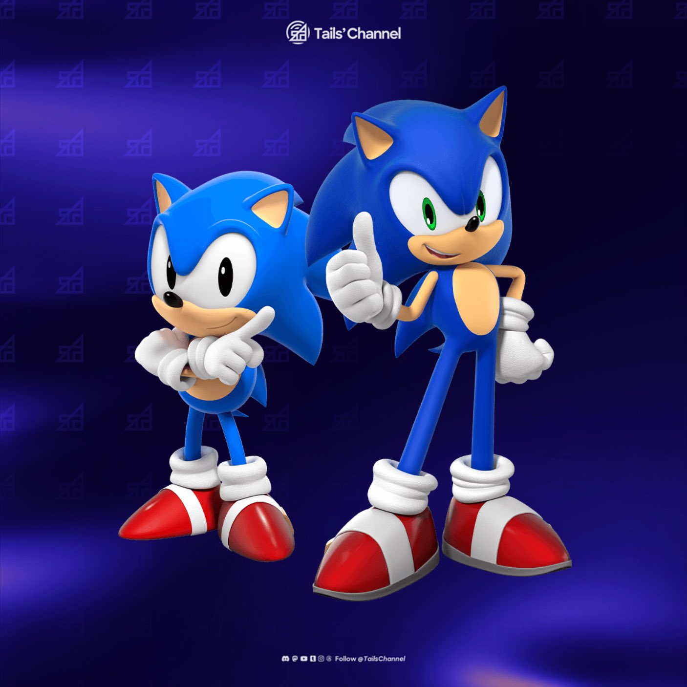 Sonic From Classic Sonic To Movie Sonic | Cook And Becker