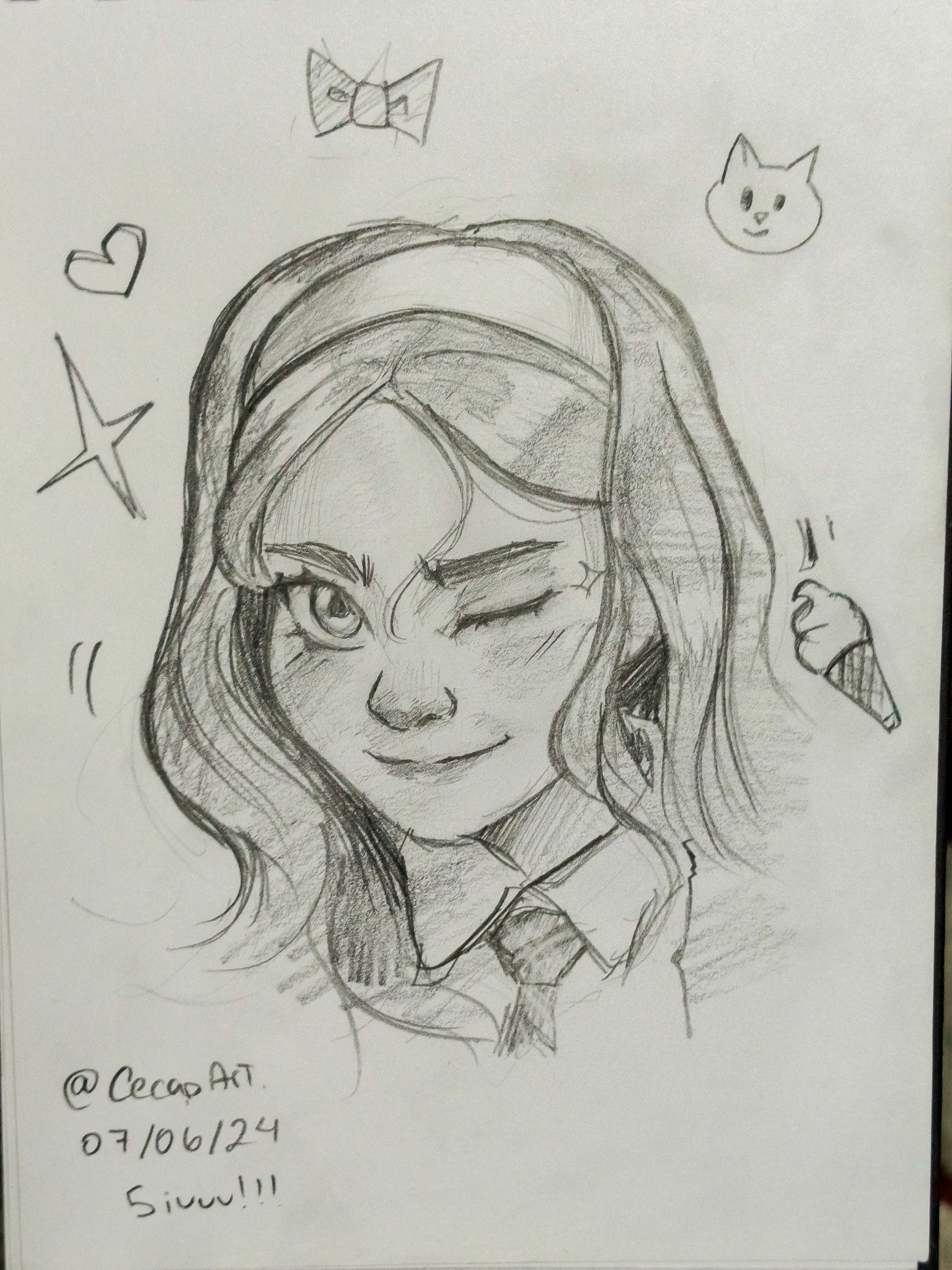 The Outsiders Cherry Valance Drawing Maelle Meme Drawing By Artist